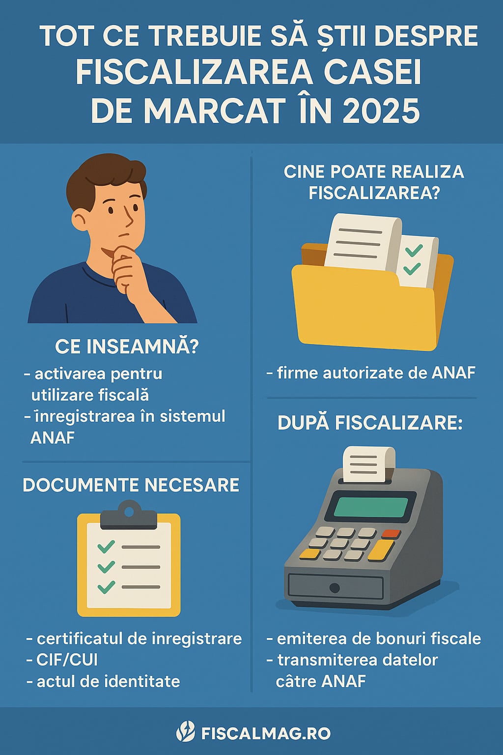 Tot ce trebuie să știi despre fiscalizarea casei de marcat în 2025 ...